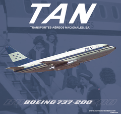 TAN Airlines / Boeing B737-200 / HR-TNR / EAVTNR / 1:200 – El Aviador ...